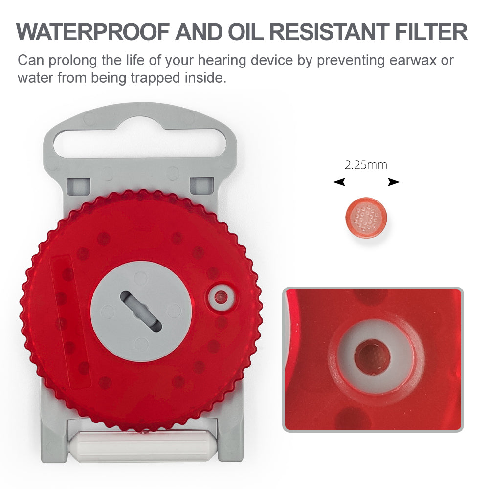 Resound HF4 Disposable Hearing Aid Wax Guard Filters Earwax Filters (2 ...